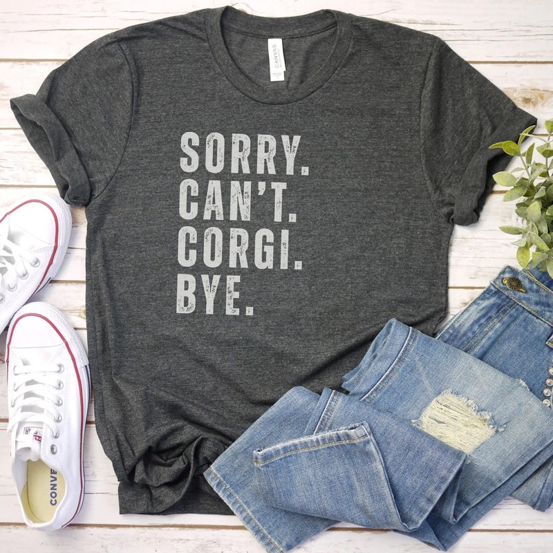 Corgi Shirt - Etsy