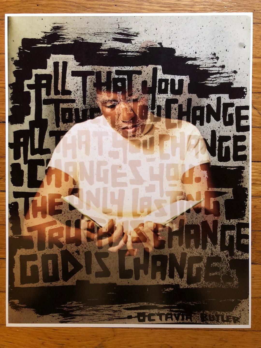 God is Change Octavia Butler print - Etsy