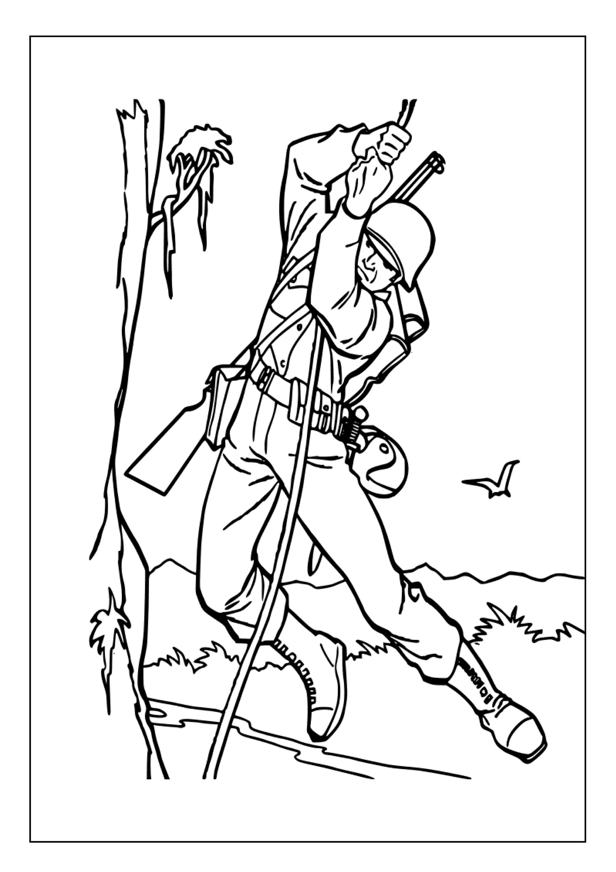Printable Soldiers Coloring Pages for Kids and Adults | 90 Pages ...