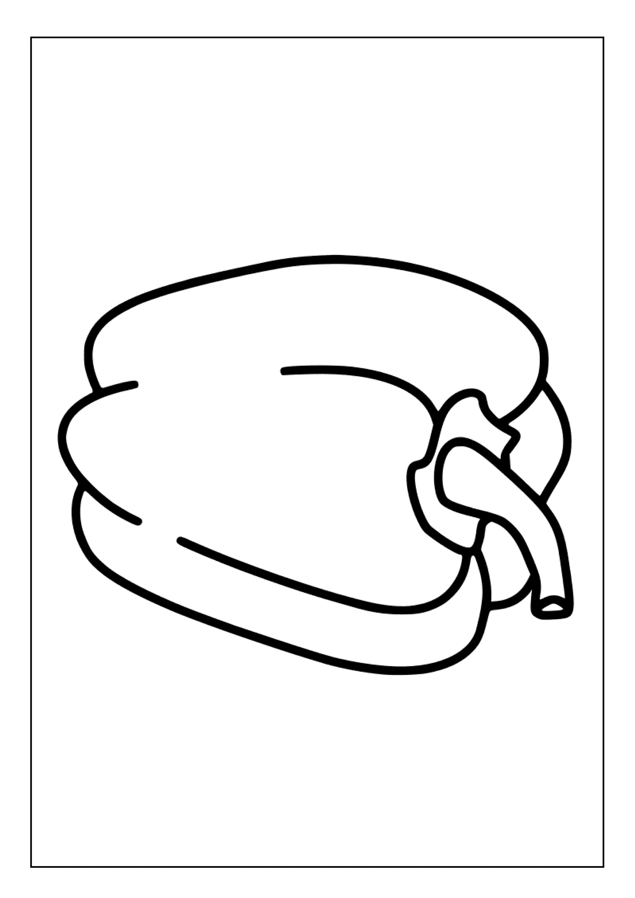 Printable Peppers Coloring Pages for Kids & Adults 35 Pages Instant ...