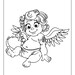 Printable Romantic Cupid Coloring Pages for Kids & Adults | 90 Pages ...