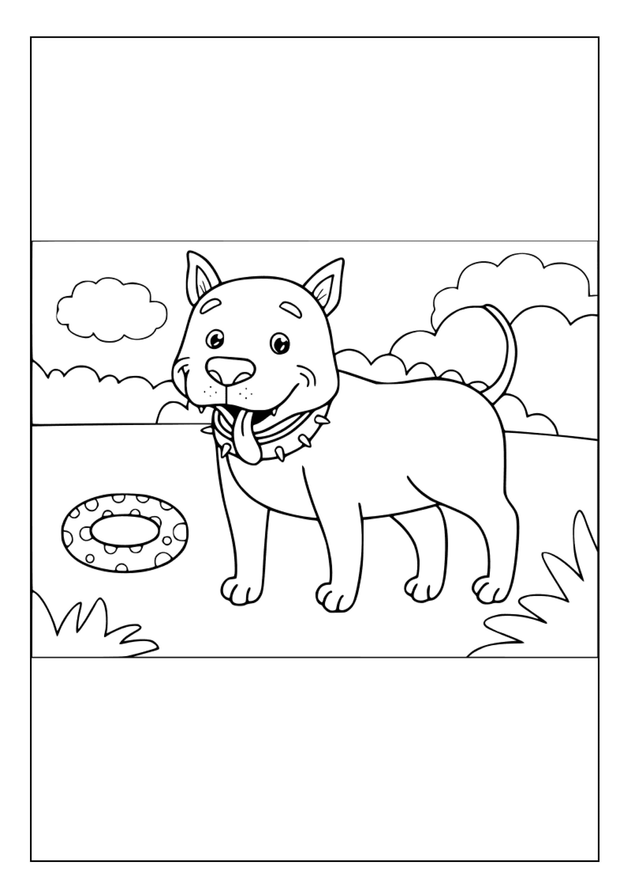 Printable Pitbull Coloring Pages for Kids and Adults | 90 Pages ...