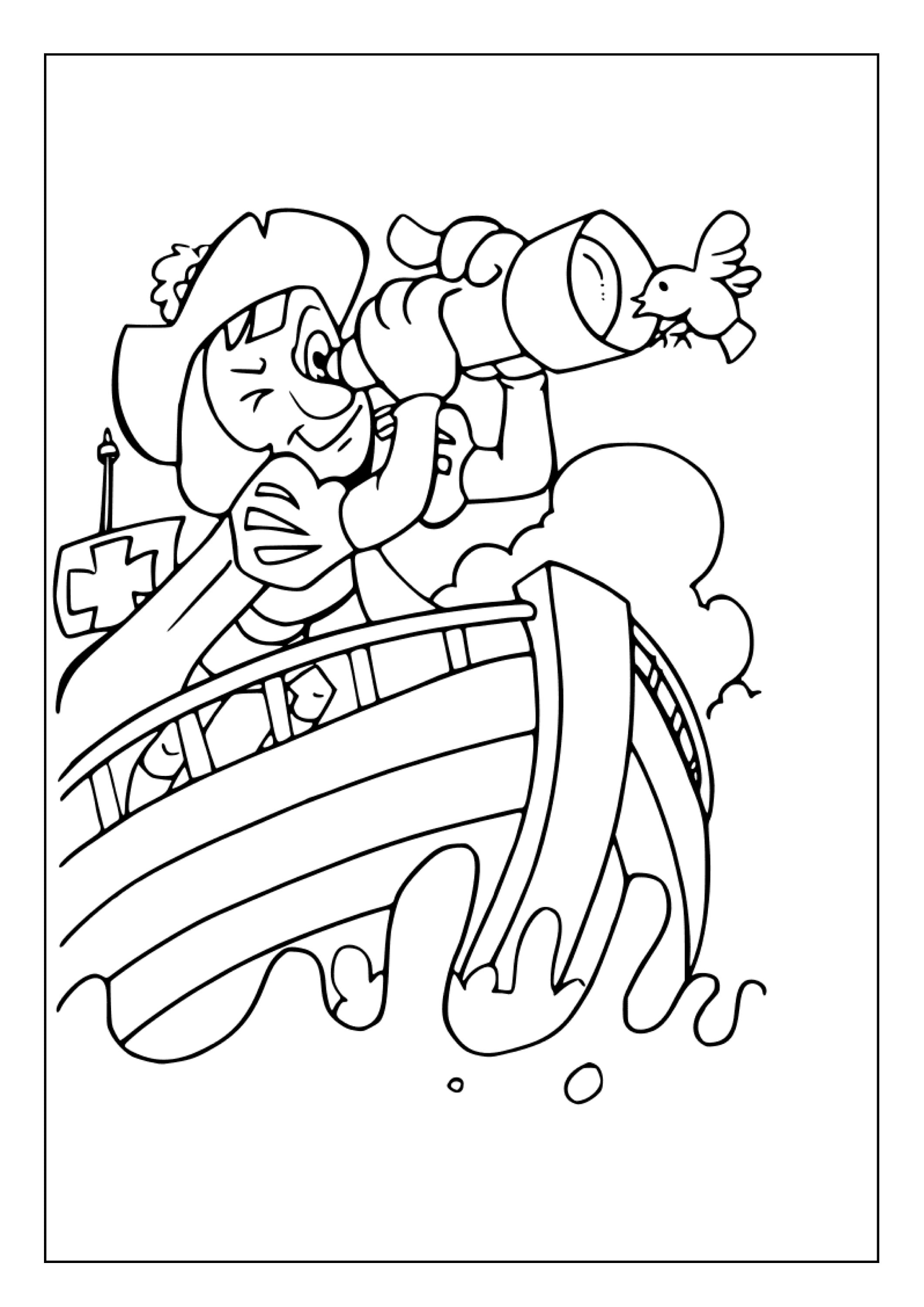 Printable Columbus Day Coloring Pages for Kids & Adults | 65 Pages ...