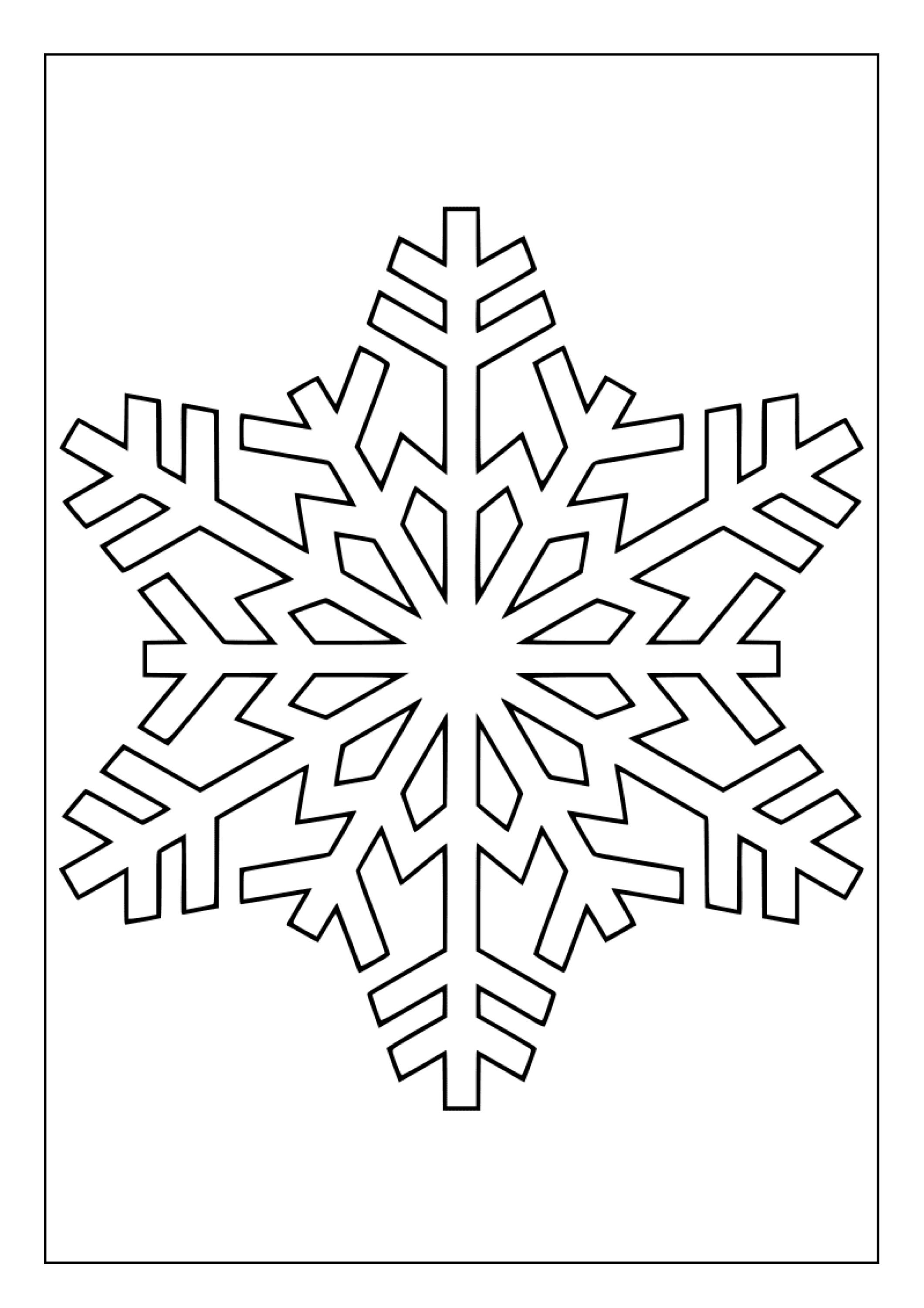 Printable Snowflake Coloring Pages for Kids and Adults | 90 Pages ...