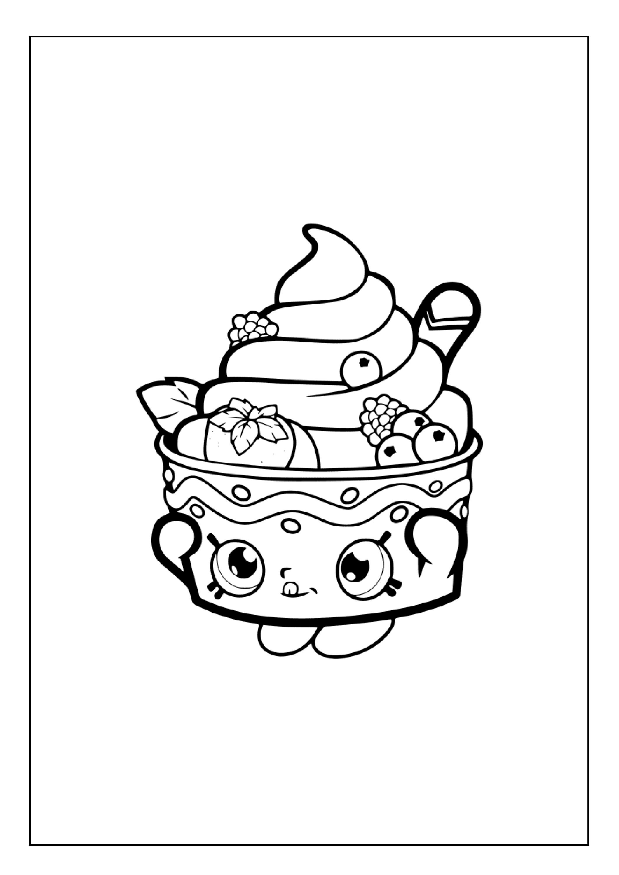 Printable Sweets Coloring Pages for Kids and Adults | 100 Pages ...