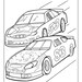 Printable Racing Cars Coloring Pages for Kids & Adults 75 Pages Digital ...