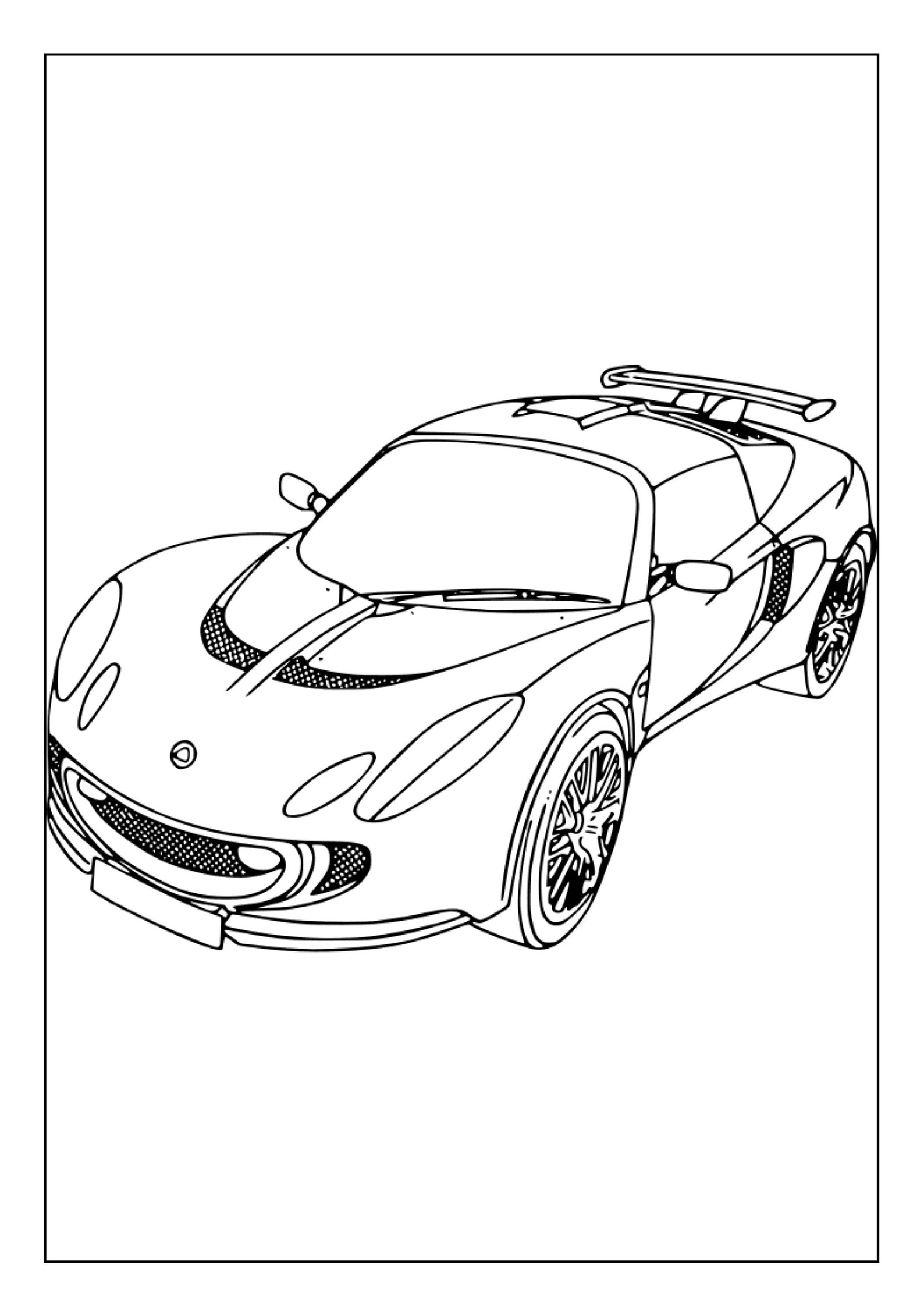 Printable Race Cars Coloring Pages for Kids and Adults | 90 Pages ...