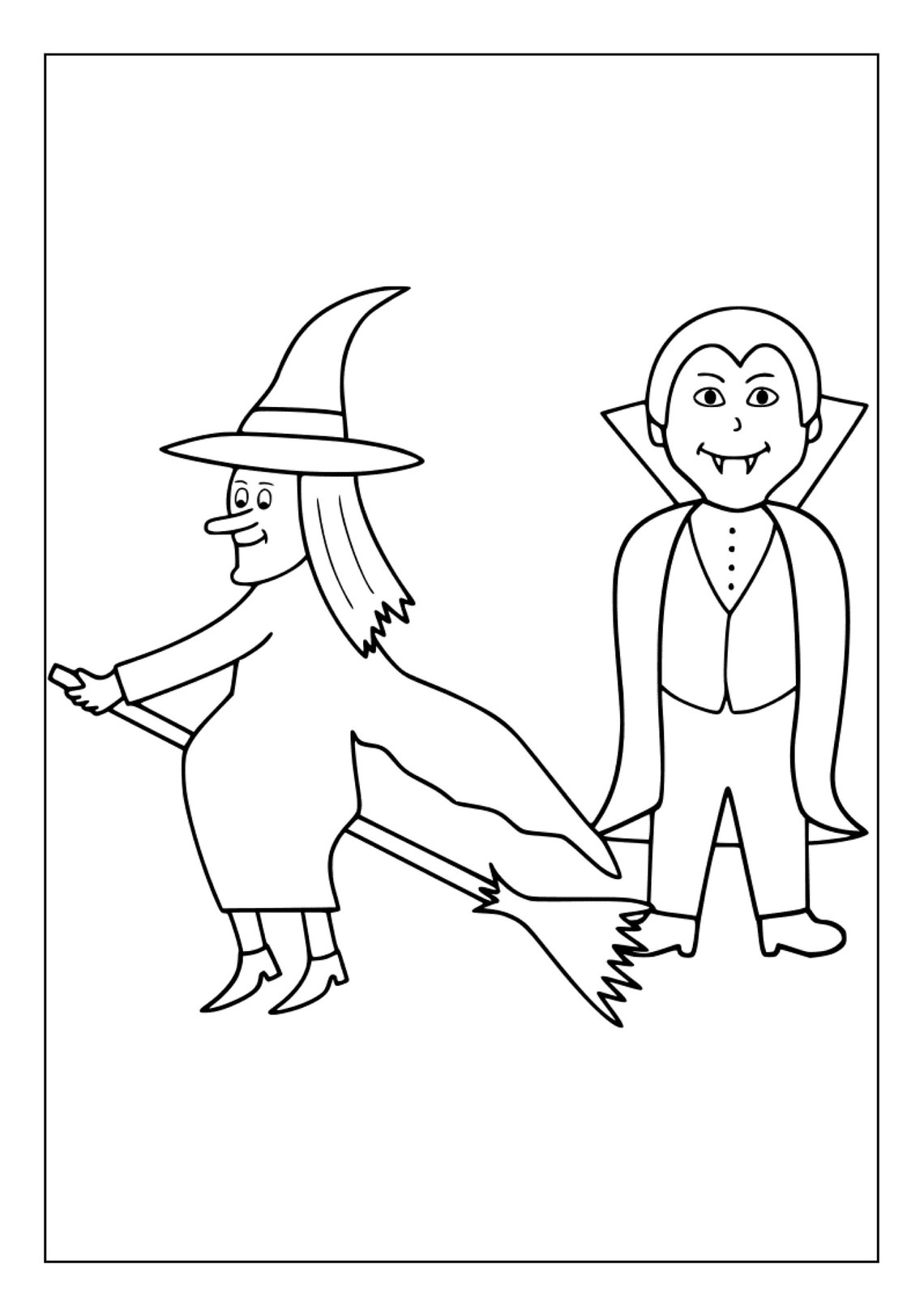 Printable Halloween Costumes Coloring Pages for Kids and Adults | 55 ...