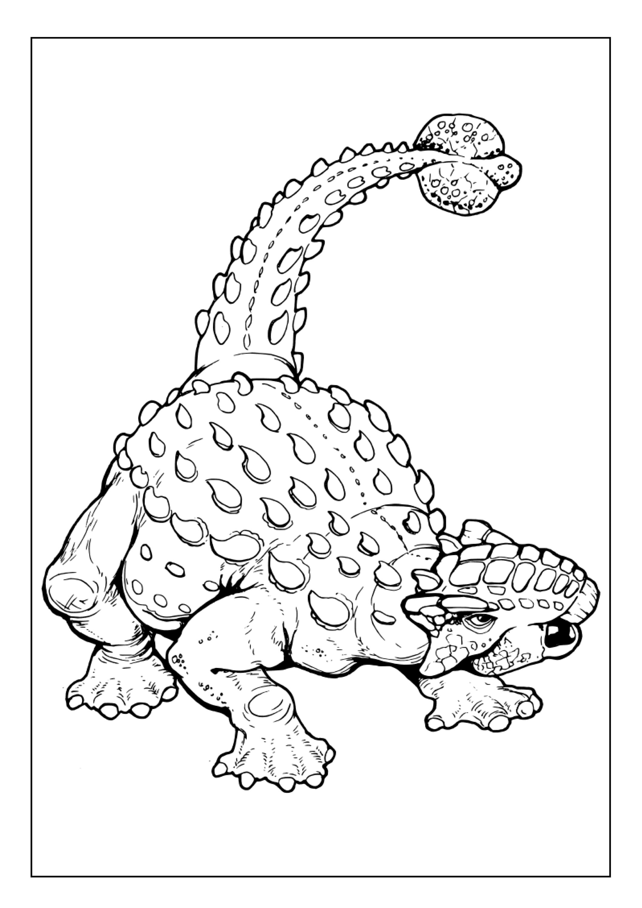 Printable Dinosaurs Coloring Pages for Kids & Adults | 90 Pages ...