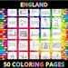 Printable England Coloring Pages for Kids & Adults | 50 Pages | Instant ...