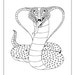 Printable Cobra Coloring Pages for Kids & Adults | 35 Pages | Instant ...