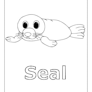 Printable Arctic Animals Coloring Pages for Kids and Adults |100 Pages ...