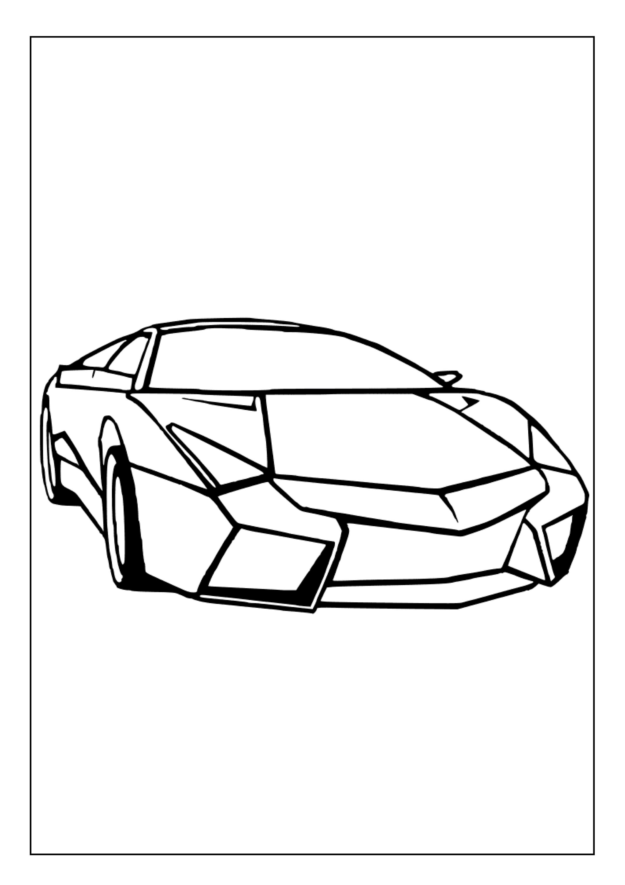 Printable Sports Cars Coloring Pages for Kids & Adults | 55 Pages ...