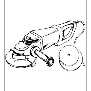 Printable Tool Coloring Pages for Kids & Adults | 55 Pages | Instant ...
