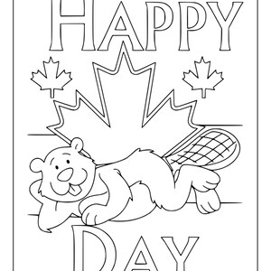 Printable Canada Day Coloring Pages for Kids & Adults | 40 Pages ...