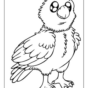 Printable Eagle Coloring Pages for Kids and Adults | 40 Pages | Instant ...