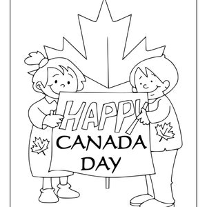 Printable Canada Day Coloring Pages for Kids & Adults | 40 Pages ...