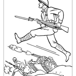 Printable Soldiers Coloring Pages for Kids and Adults | 90 Pages ...