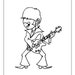 Printable Guitar Player Coloring Pages for Kids & Adults | 25 Pages ...