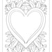 Printable Hearts Coloring Pages for Kids and Adults | 80 Pages ...