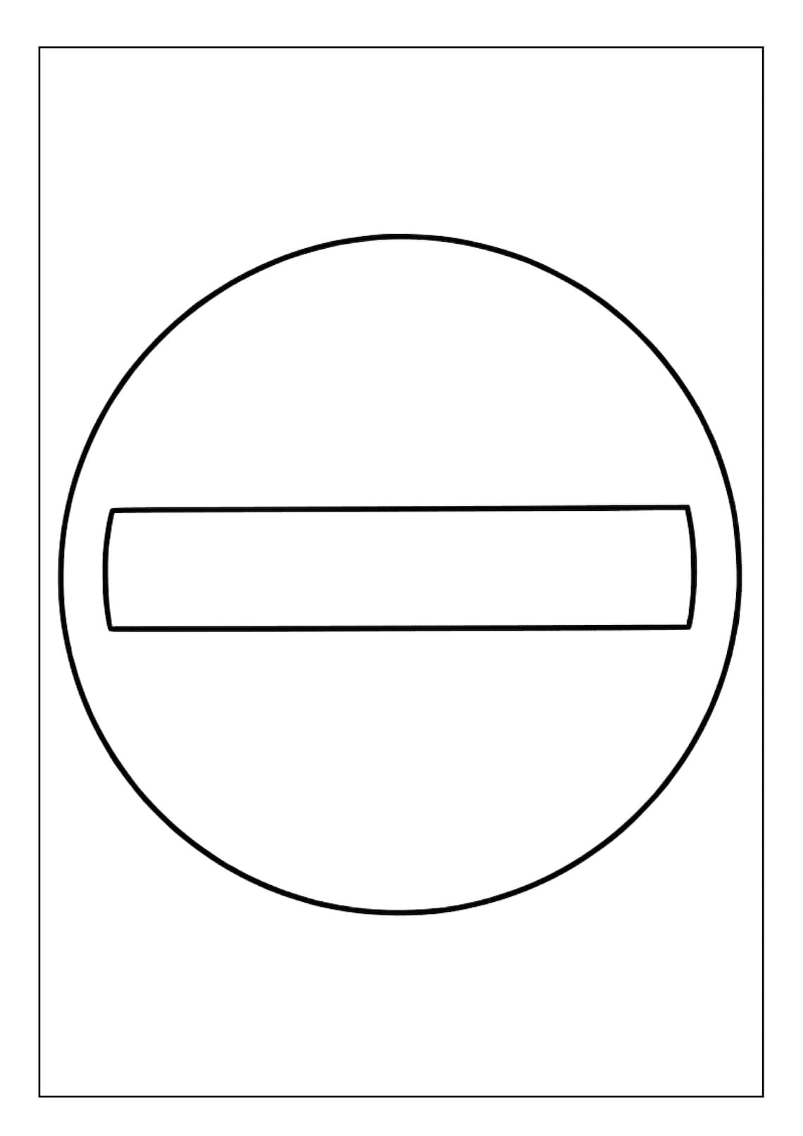 Printable Traffic Signs Coloring Pages for Kids & Adults | 30 Pages ...