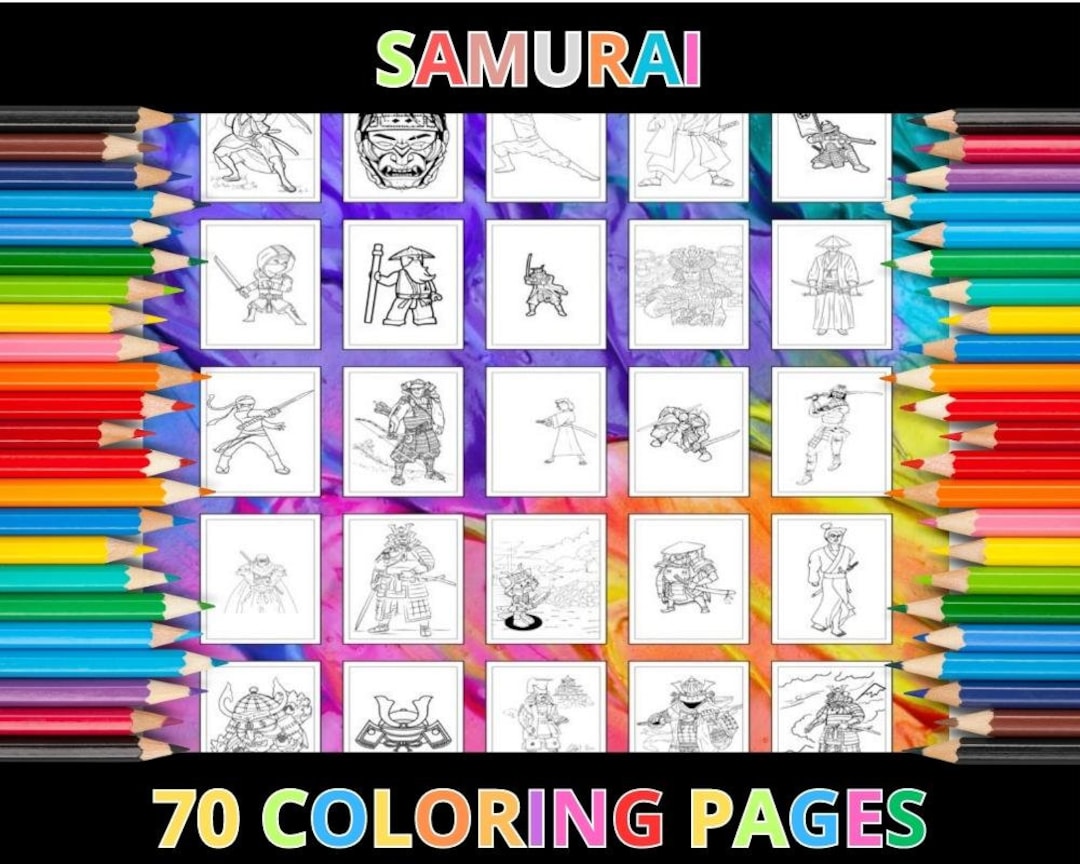 Printable Samurai Coloring Pages for Kids and Adults | 70 Pages ...