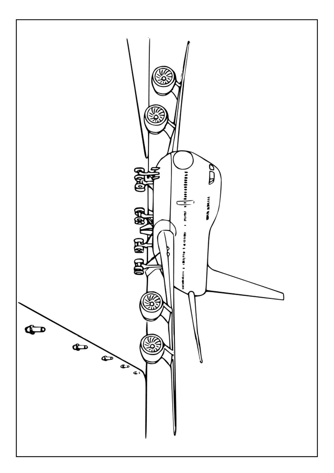 Printable Plane Coloring Pages for Kids & Adults | 30 Pages | Instant ...