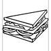 Printable Delicious Sandwich Coloring Pages for Kids & Adults | 90 ...