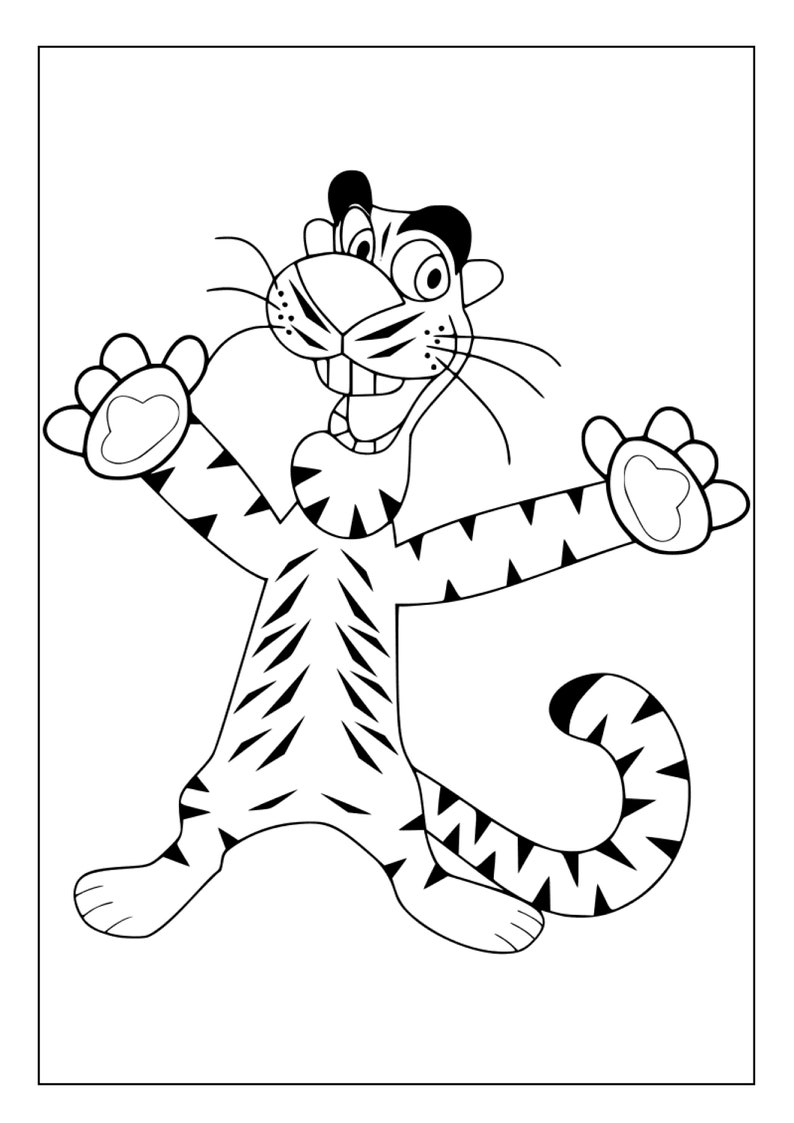 Printable Tiger Coloring Pages for Kids and Adults | 100 Pages ...