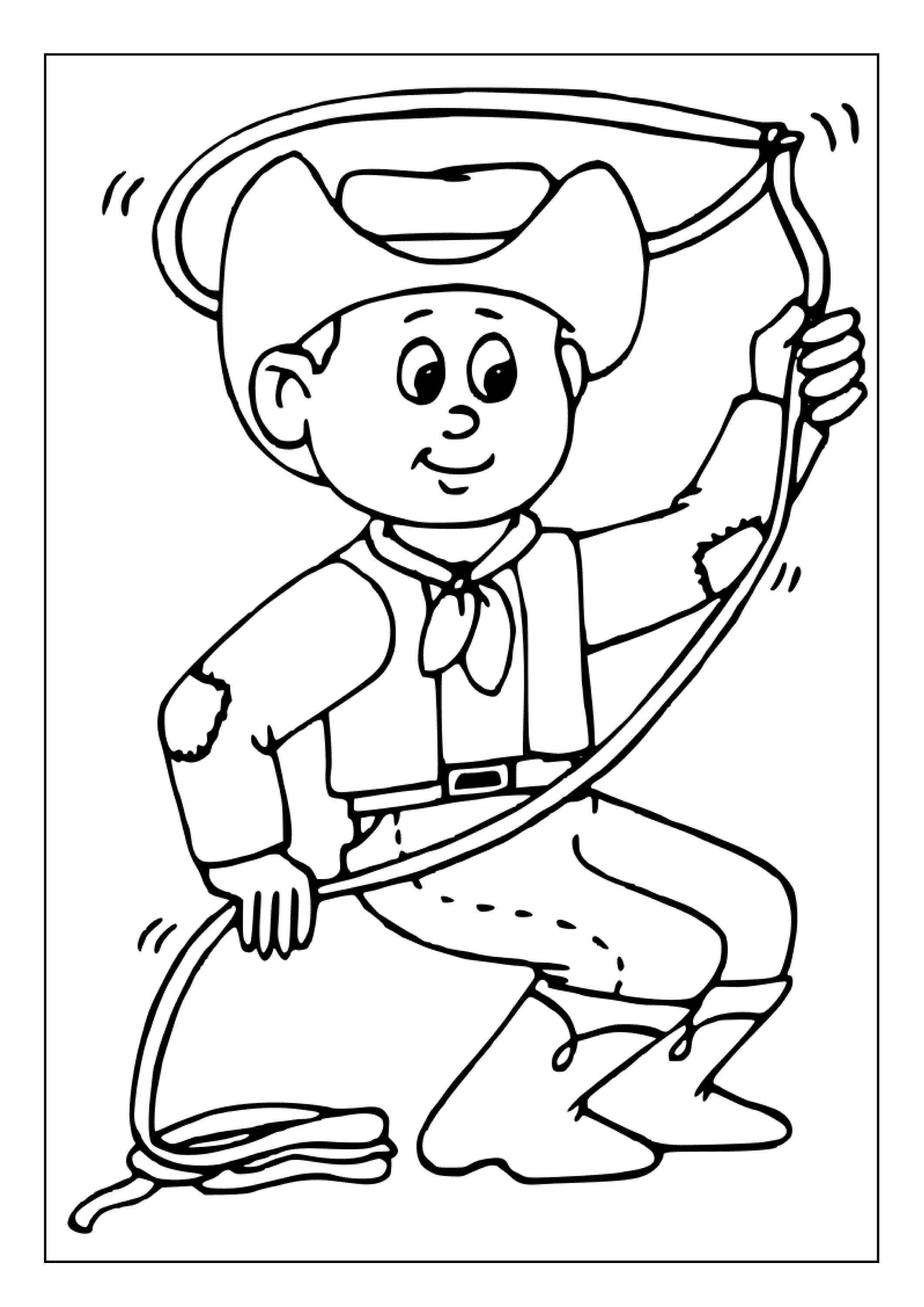 Printable Cowboy Coloring Pages for Kids and Adults | 130 Pages ...