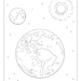 Printable Sun & Moon Coloring Pages for Kids and Adults 180 - Etsy