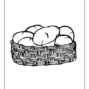 Printable Potato Coloring Pages for Kids & Adults | 30 Pages | Digital ...