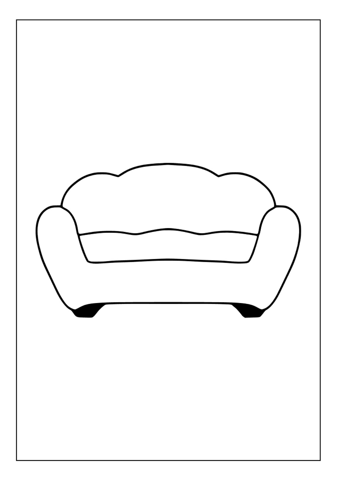 Printable Household Items Coloring Pages for Kids & Adults | 45 Pages ...