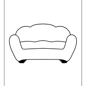 Printable Household Items Coloring Pages for Kids & Adults | 45 Pages ...