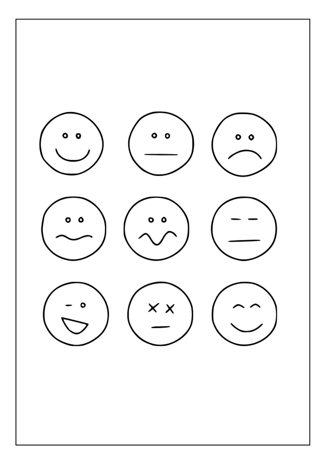 Printable Feelings Coloring Pages for Kids & Adults | 100 Pages ...