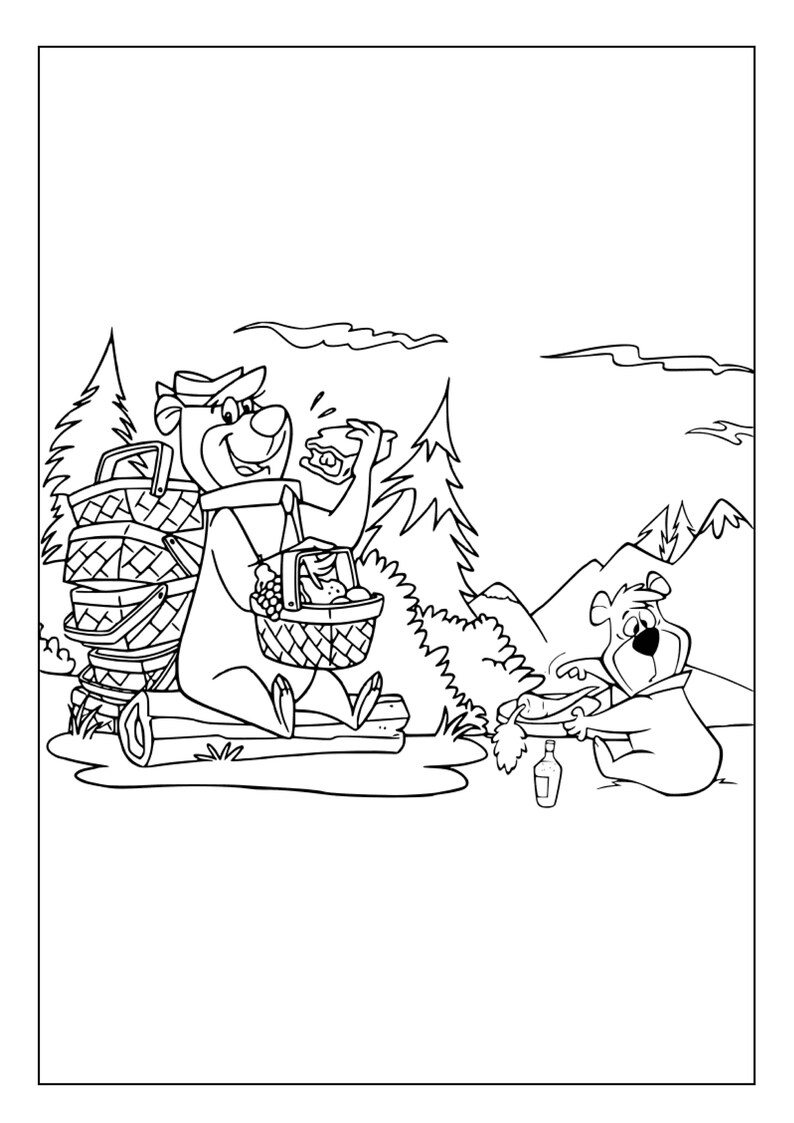 Printable Camping Coloring Pages for Kids and Adults | 90 Pages ...