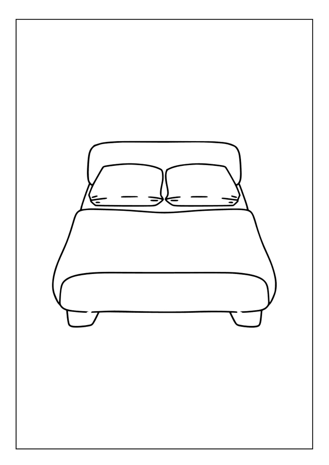 Printable Household Items Coloring Pages for Kids & Adults | 45 Pages ...