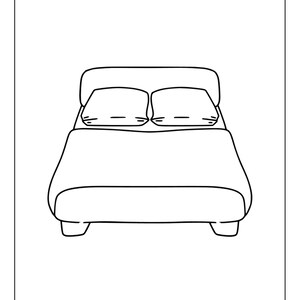 Printable Household Items Coloring Pages for Kids & Adults | 45 Pages ...