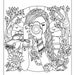 Printable Zentangle Girl Coloring Pages for Kids & Adults | 30 Pages ...