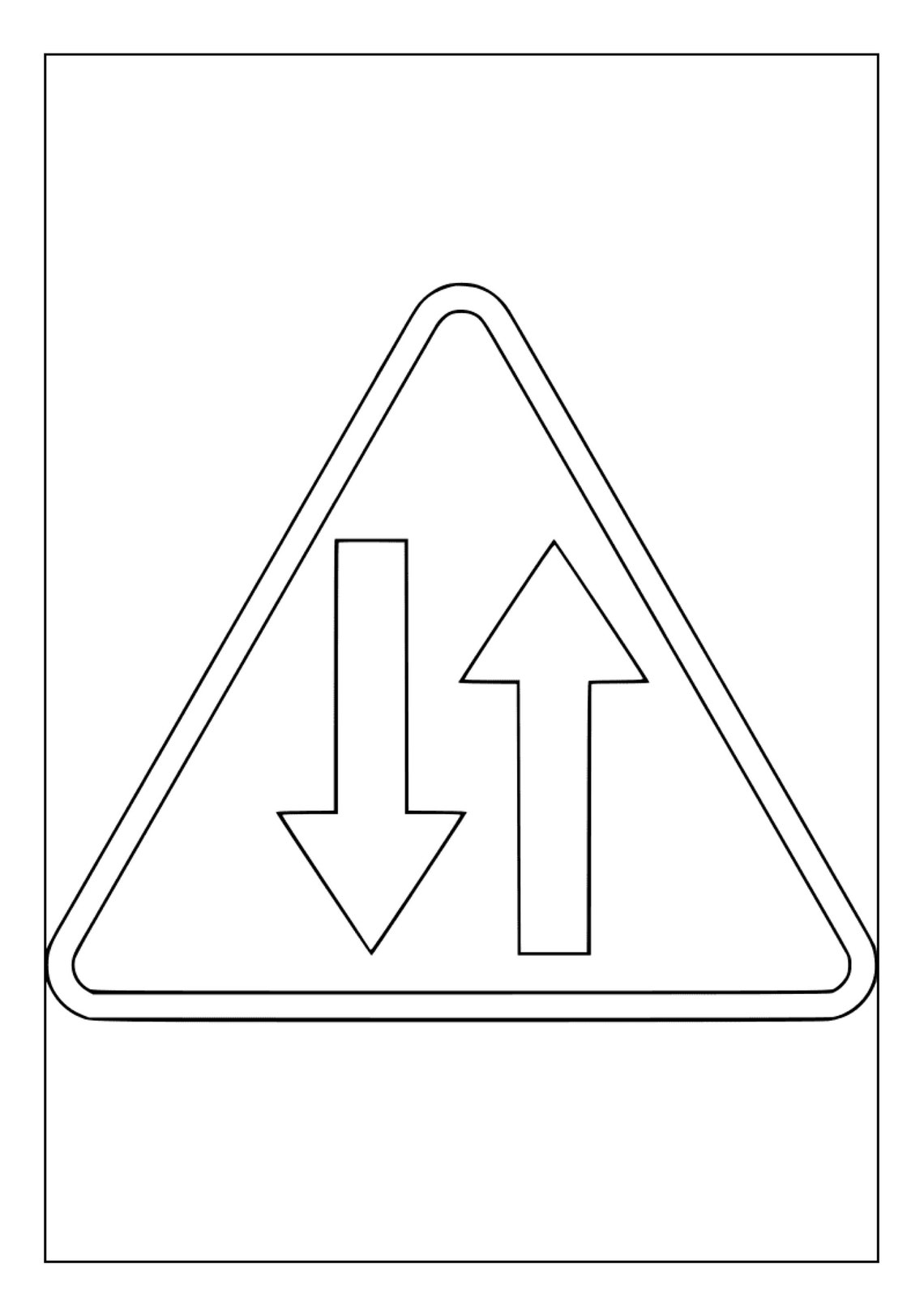 Printable Traffic Signs Coloring Pages for Kids & Adults | 30 Pages ...