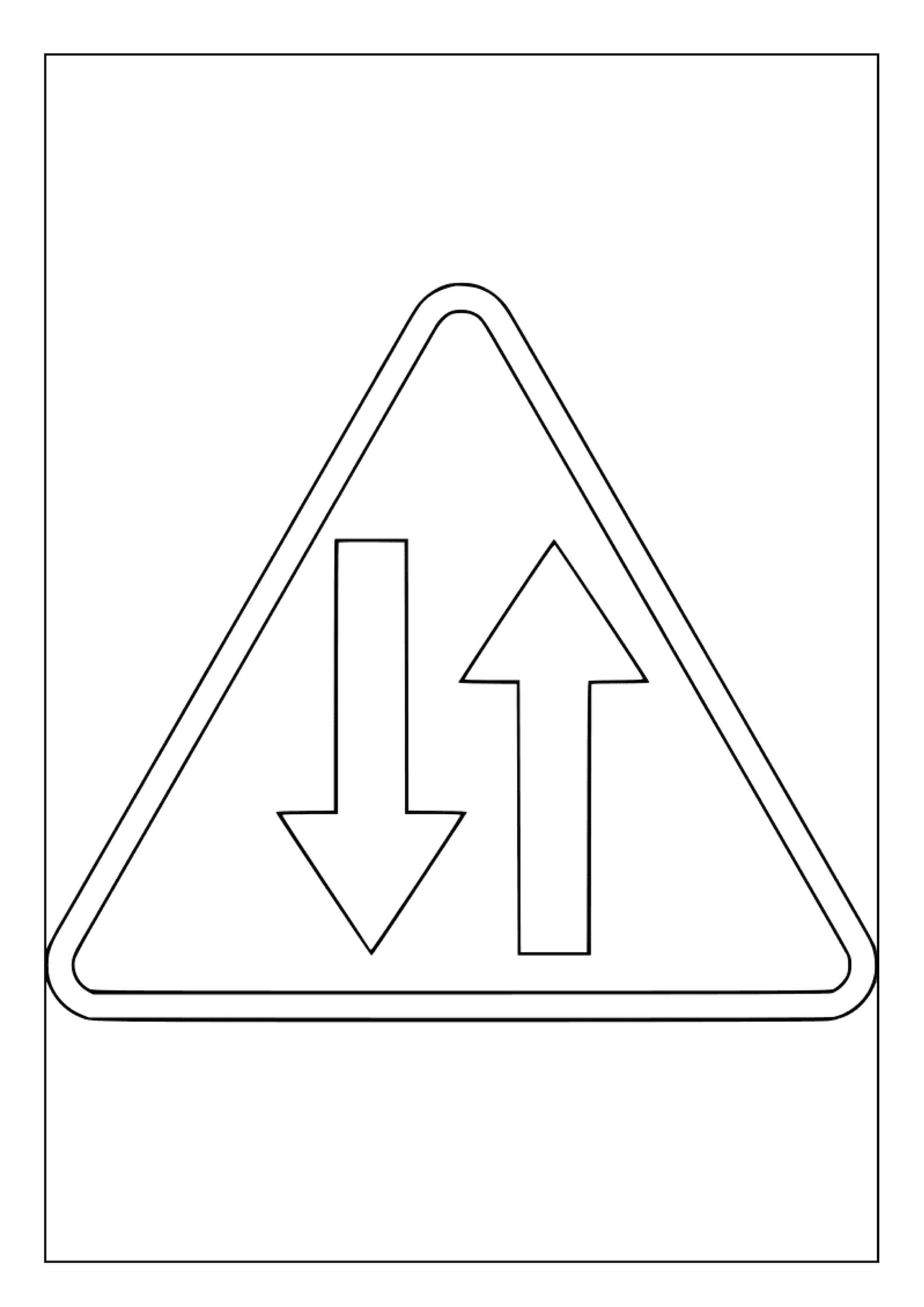 Printable Traffic Signs Coloring Pages for Kids & Adults | 30 Pages ...