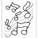 Printable Music Notes Coloring Pages for Kids and Adults 80 - Etsy