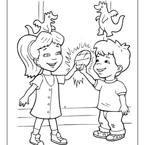 Printable Friendship Coloring Pages for Kids and Adults | 50 Pages ...