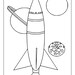 Printable Rocket Coloring Pages for Kids and Adults | 100 Pages ...