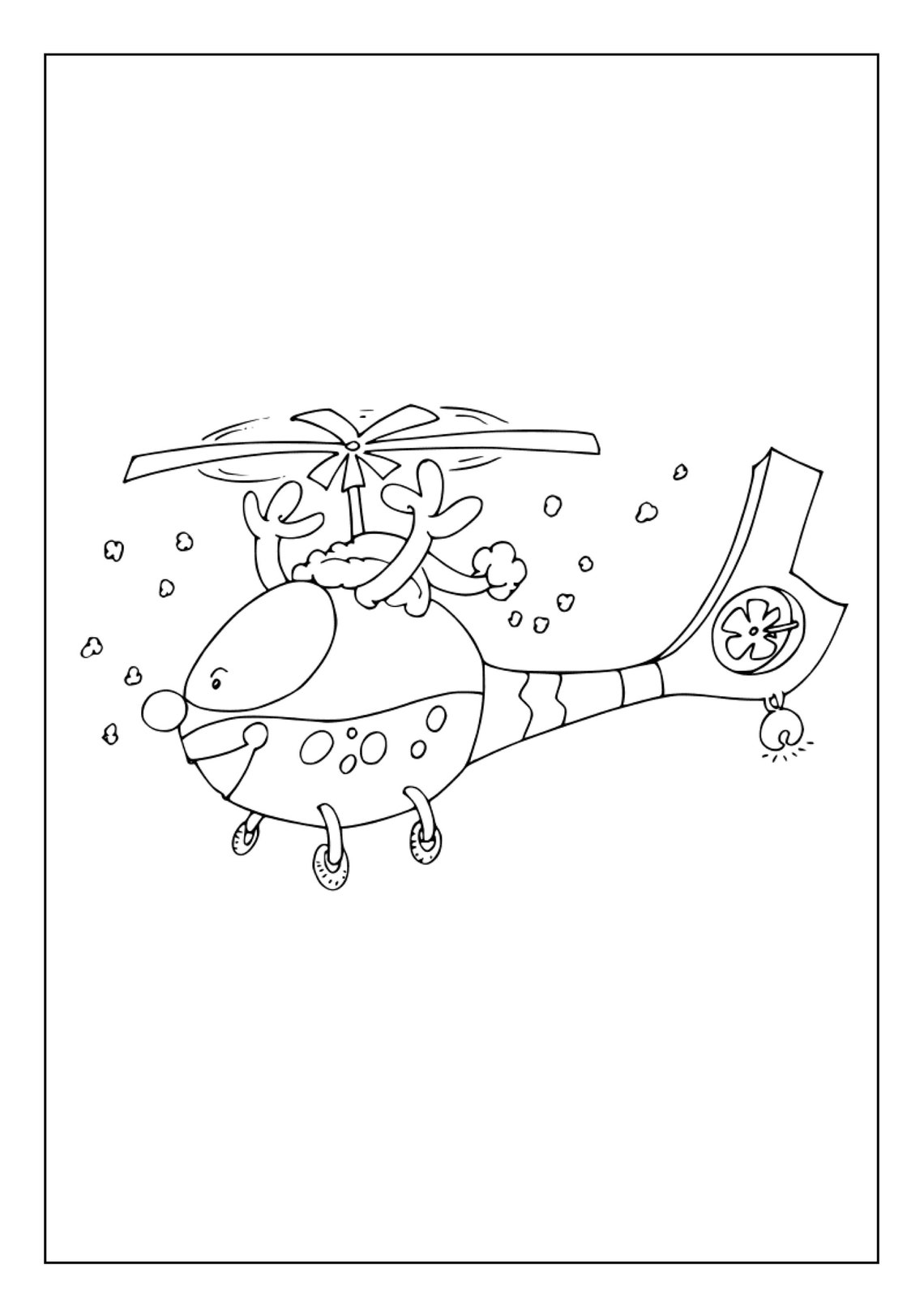 Printable Helicopter Coloring Pages for Kids and Adults | 100 Pages ...