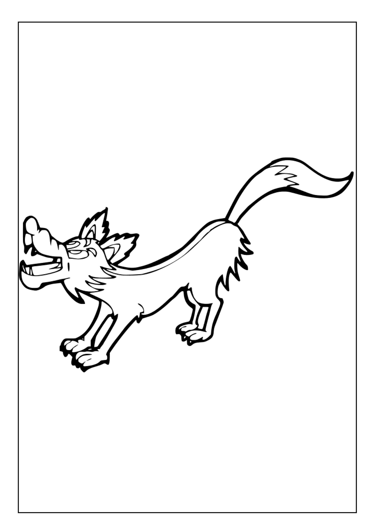 Printable Wolf Coloring Pages for Kids & Adults 75 Pages Instant ...