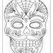 Printable Halloween Masks Coloring Pages for Kids and Adults | 90 Pages ...