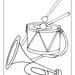 Printable Drum Coloring Pages for Kids & Adults 35 Pages Digital ...