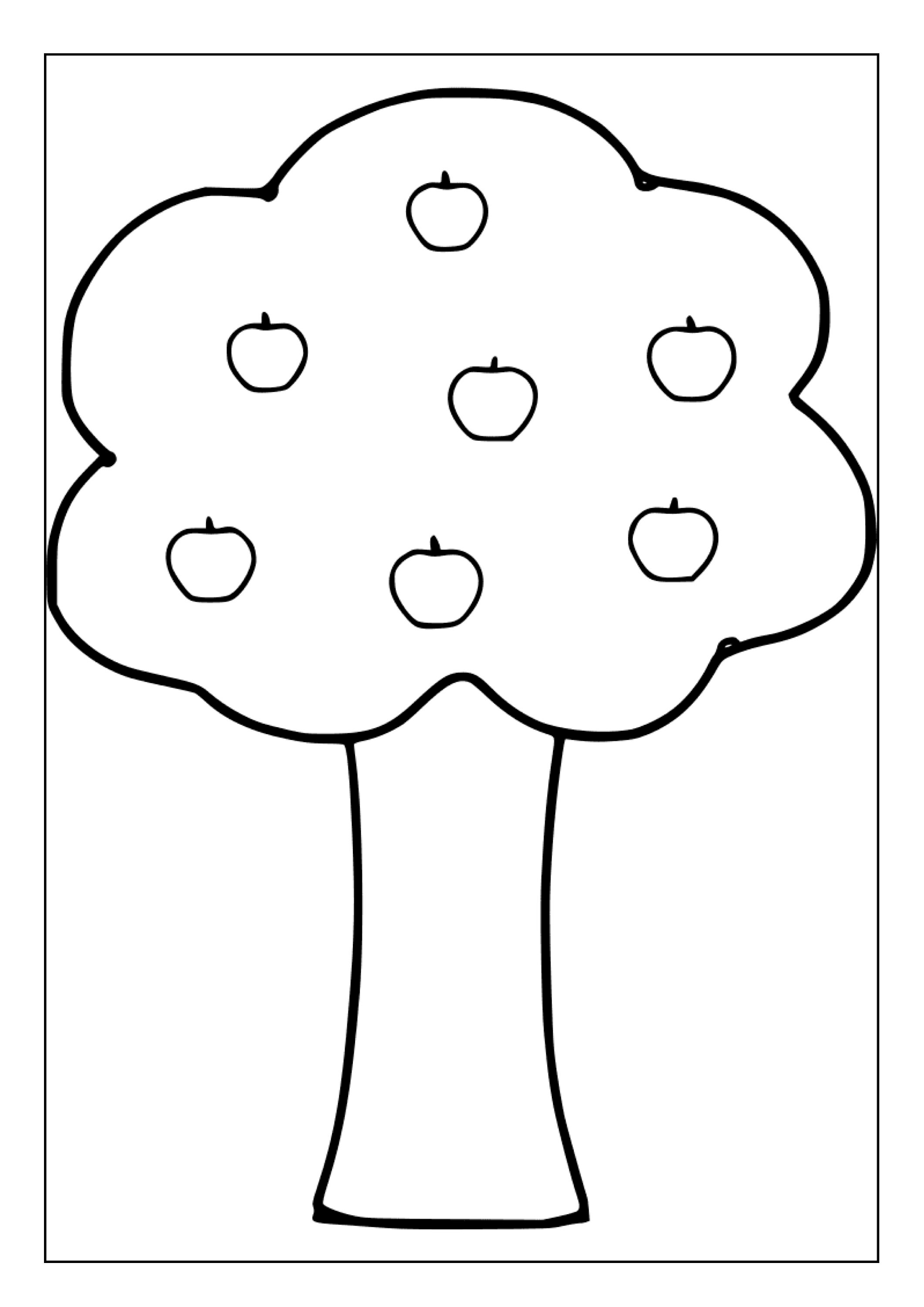 Printable Apple Coloring Pages for Kids and Adults | 100 Pages ...