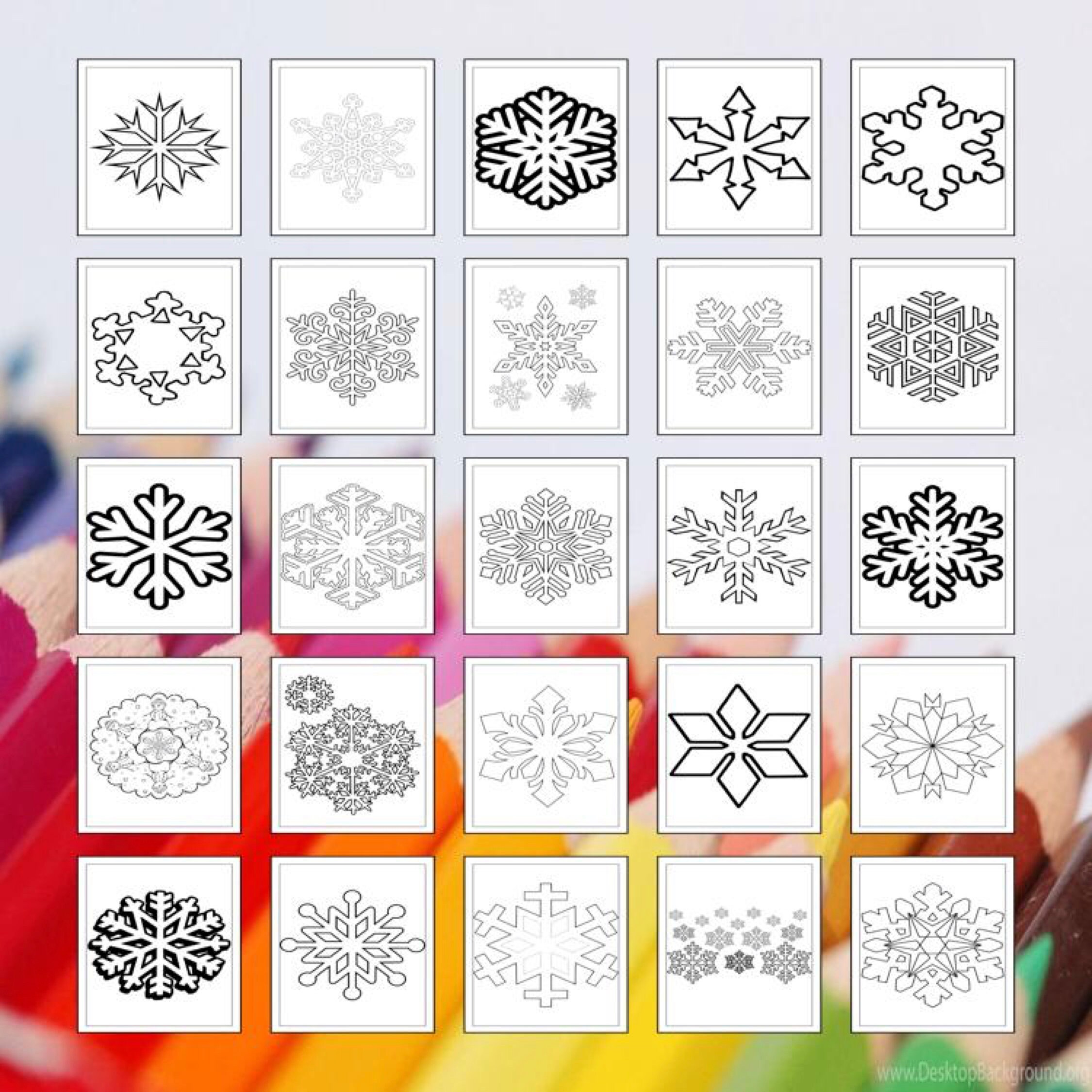 Printable Snowflake Coloring Pages for Kids and Adults | 90 Pages ...